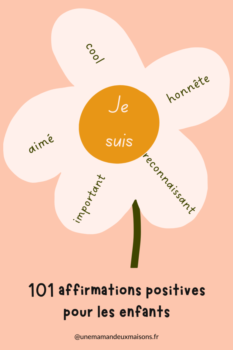 110 Affirmations positives à offrir à votre enfant - UMDM
