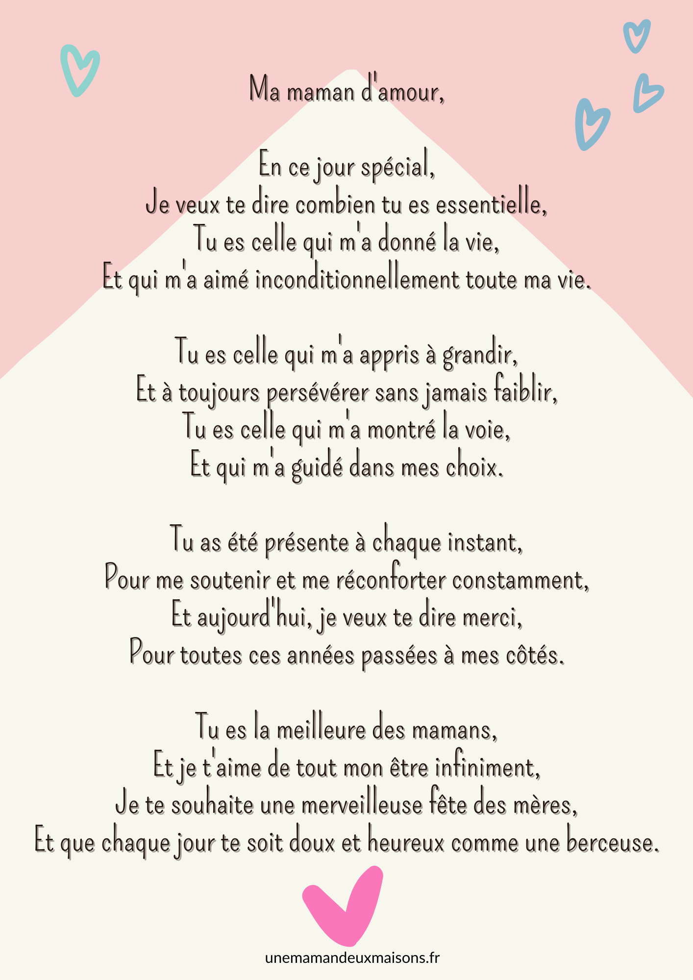 5 tendres poèmes pour la fête des mères