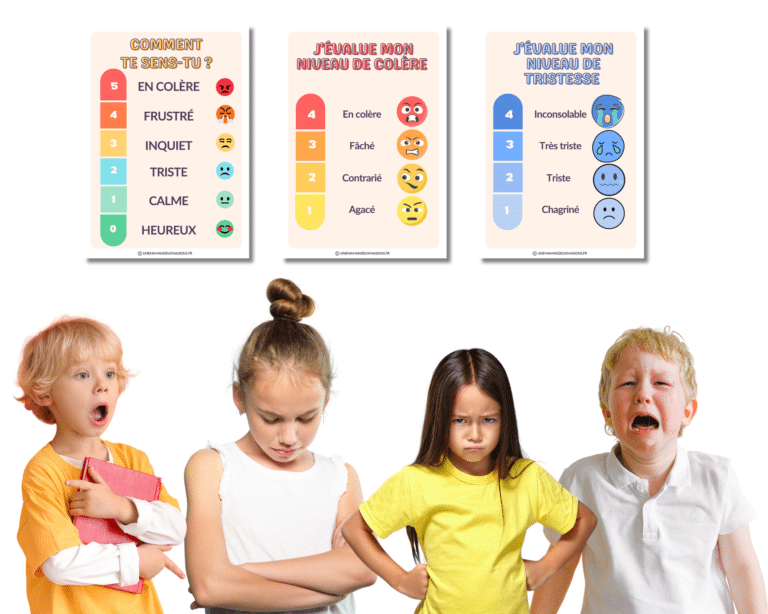 le thermomètre des émotions à imprimer (offert)