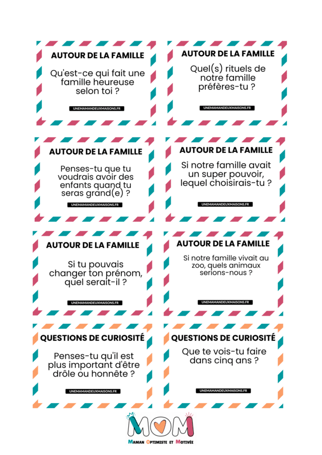 +50 idées de sujets de conversation avec tes enfants