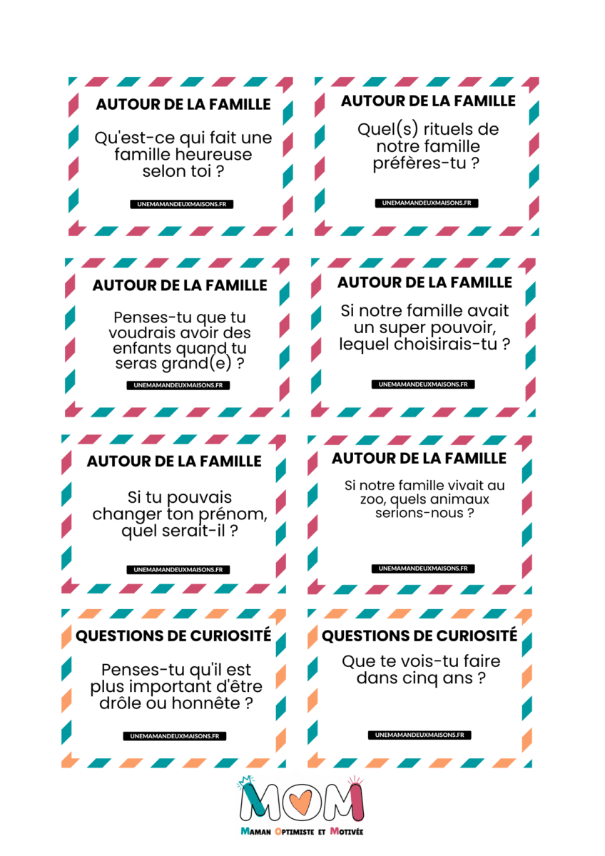 +50 idées de sujets de conversation avec tes enfants